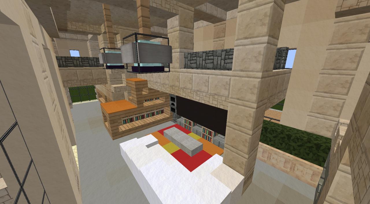 Modern Palace Minecraft Map