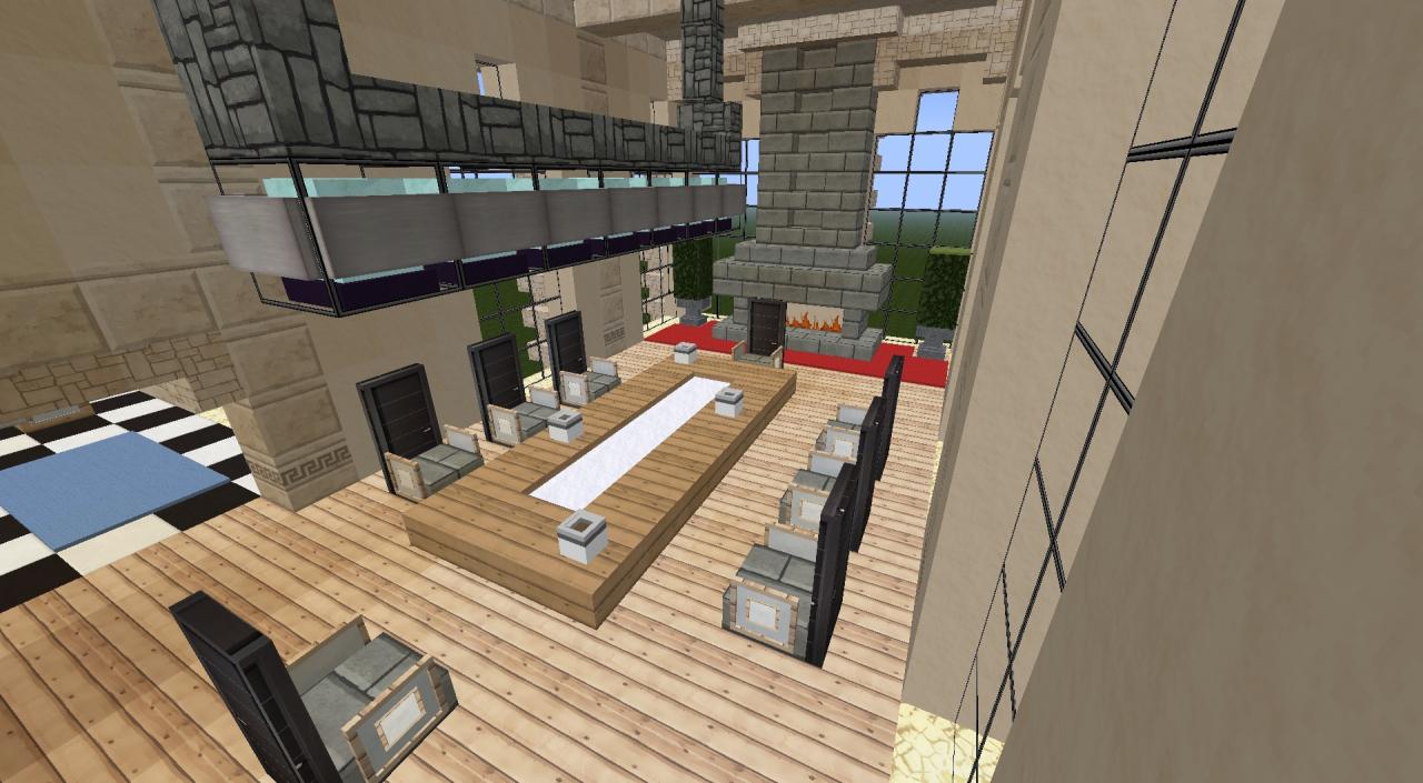 Modern Palace Minecraft Map