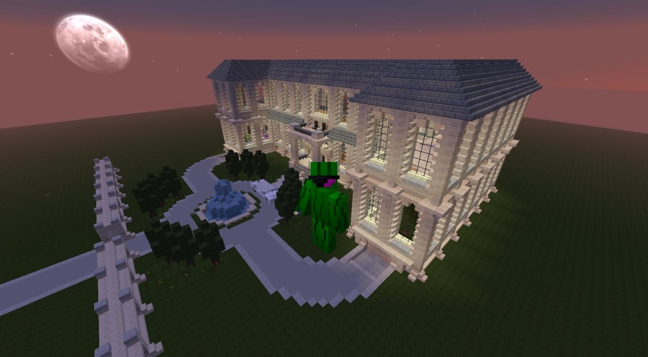 Modern Palace Minecraft Map