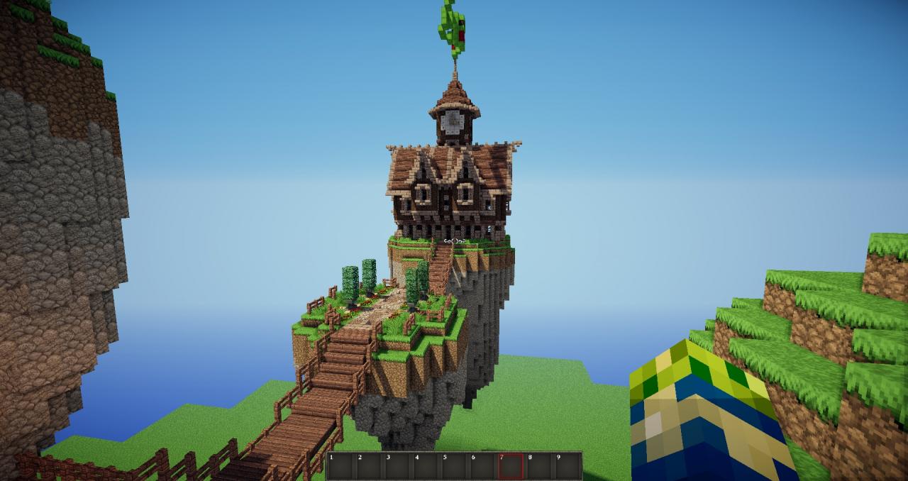 Medieval/Steampunk Fantasy Village :P Minecraft Map