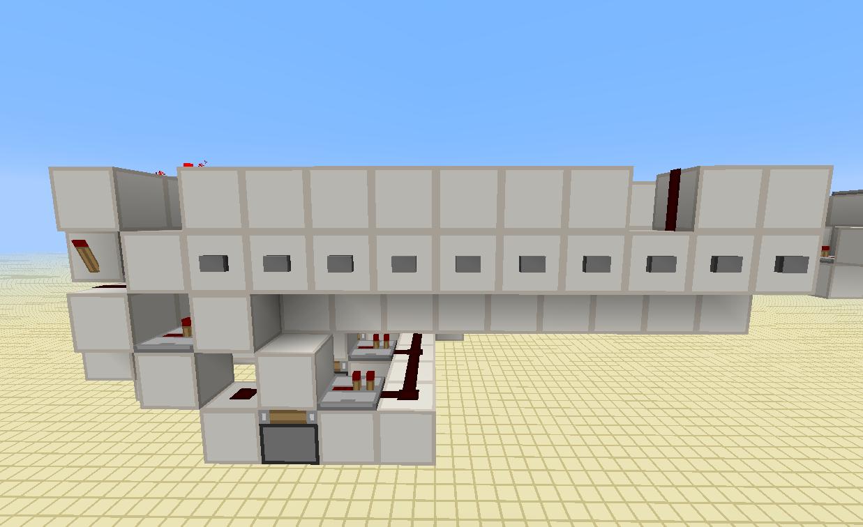 Compact customizable order sensitive combination lock Minecraft Map