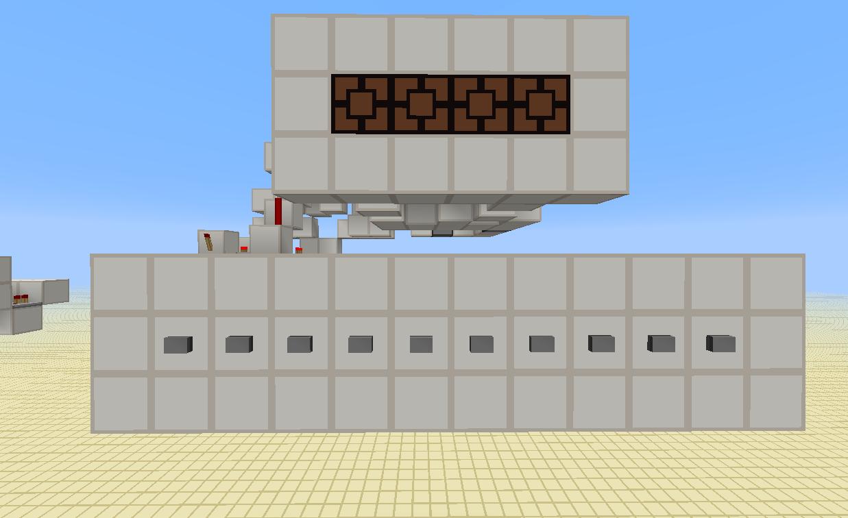 Compact customizable order sensitive combination lock Minecraft Map