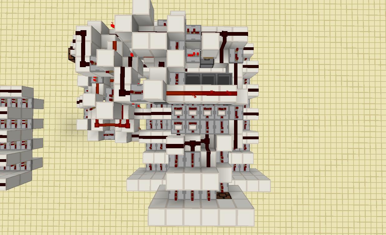 Compact customizable order sensitive combination lock Minecraft Map