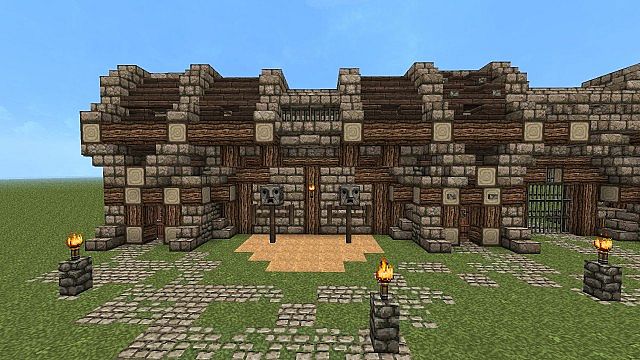 Town Wall Segment Minecraft Map