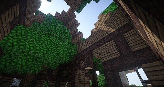 The Overgrowth Town Ruin Minecraft Map