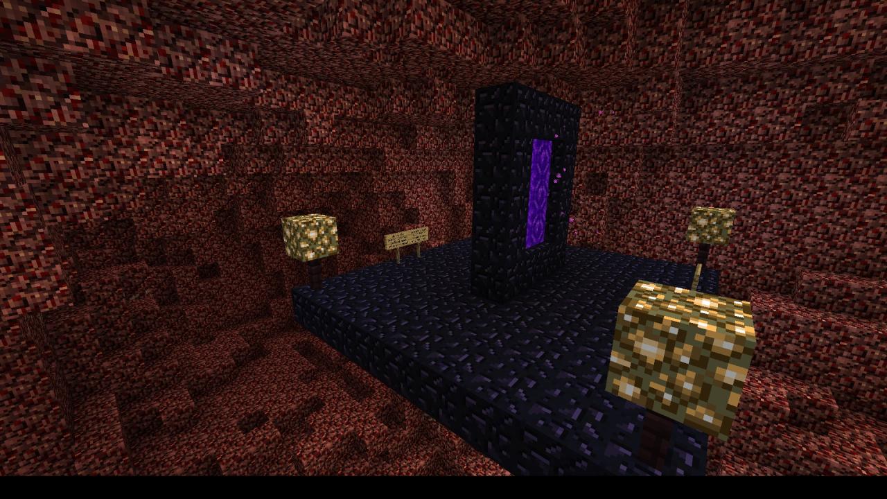 Into the Nether Minecraft Map