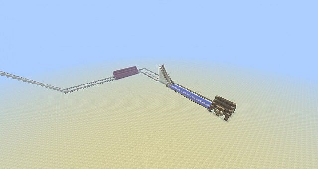 Roller coster Minecraft Map
