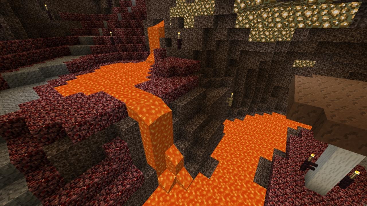 Awesome Nether Coaster! !UPDATE! Minecraft Map