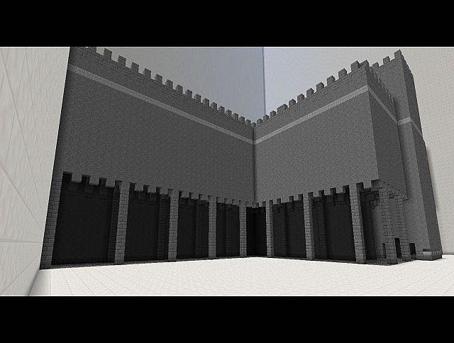 Kingdom Walls [Schematic Bundle] - 4 Stackable Parts Minecraft Map