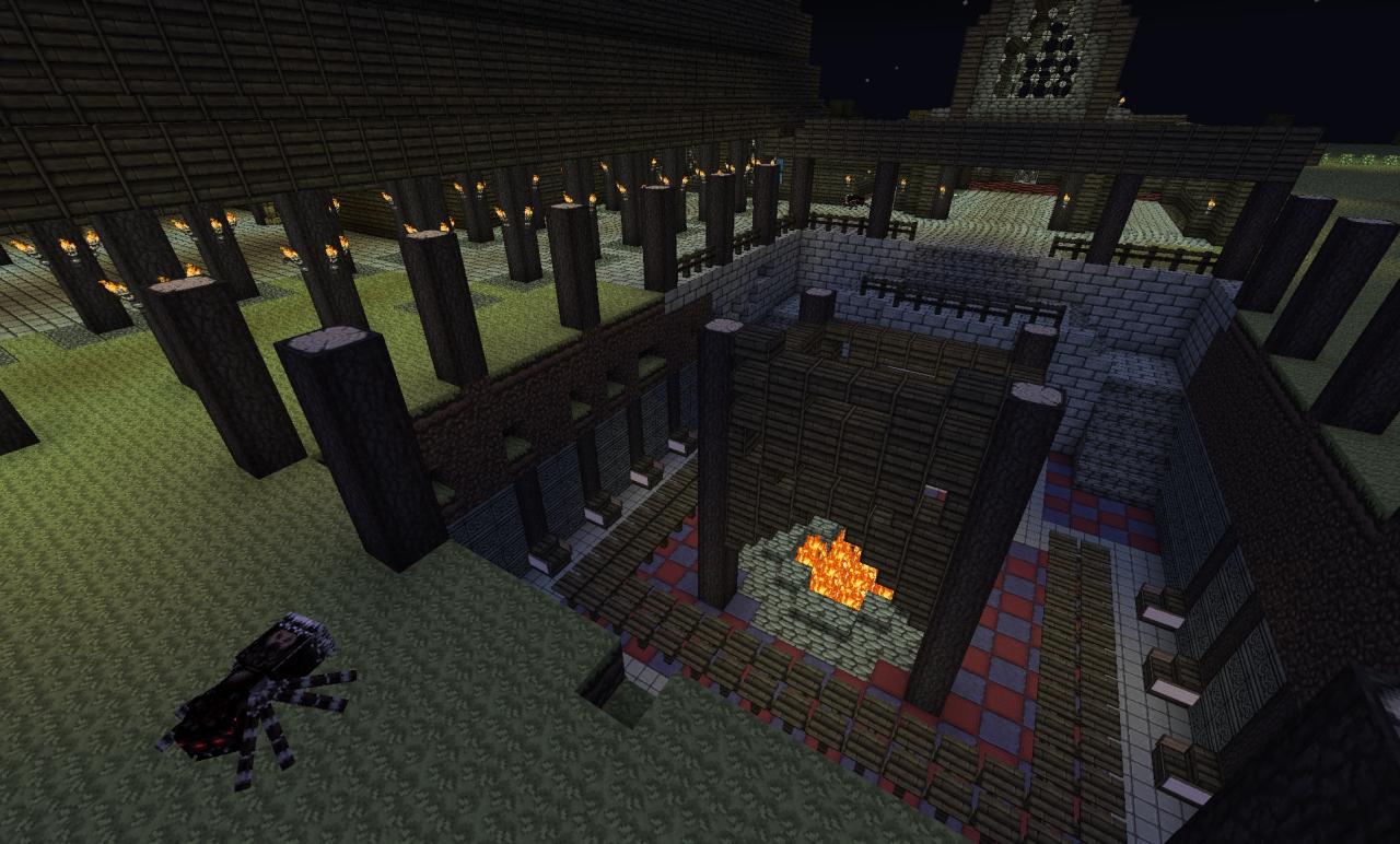 DokuCraft-Dark Evil Mansion Minecraft Map