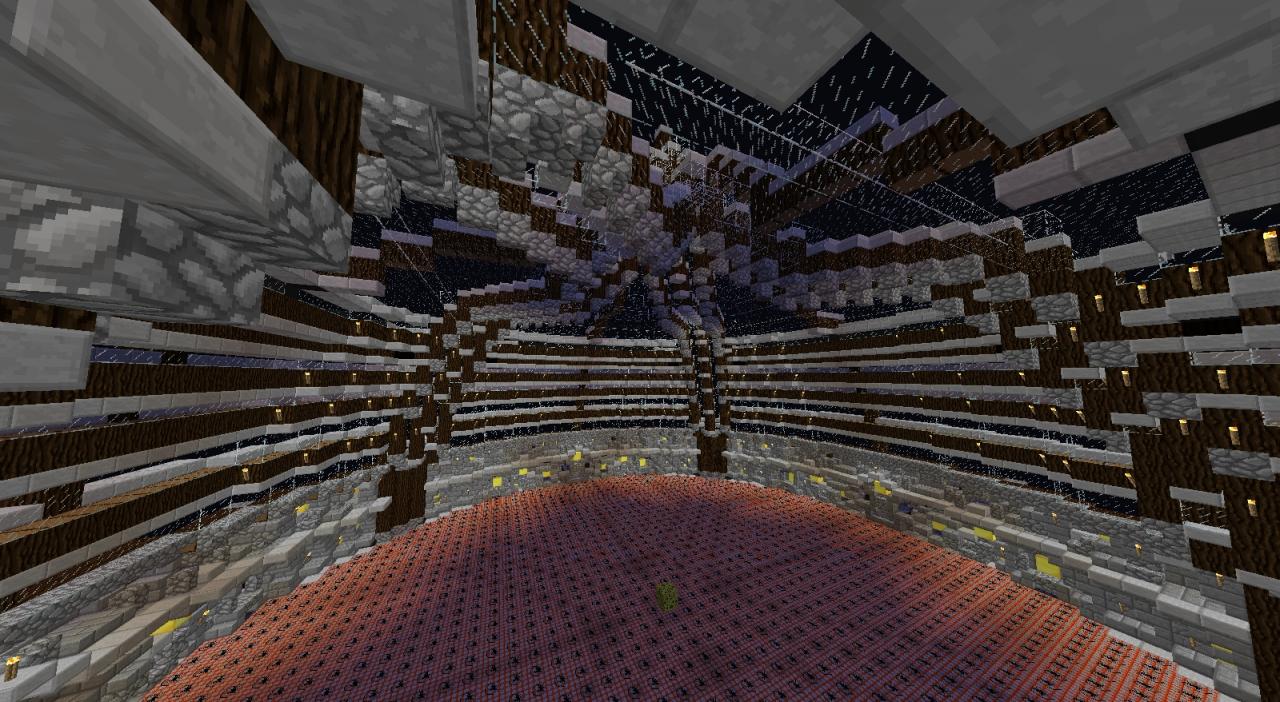 Bow Spleef Arena Minecraft Map