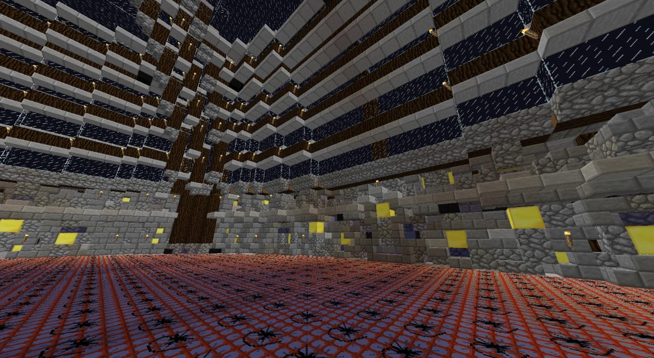 Bow Spleef Arena Minecraft Map