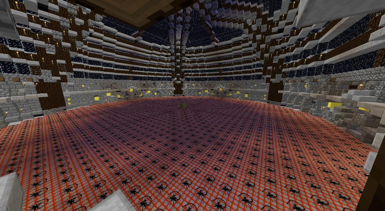 Bow Spleef Arena Minecraft Map