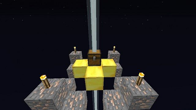 Sky Chunk Wars Minecraft Map