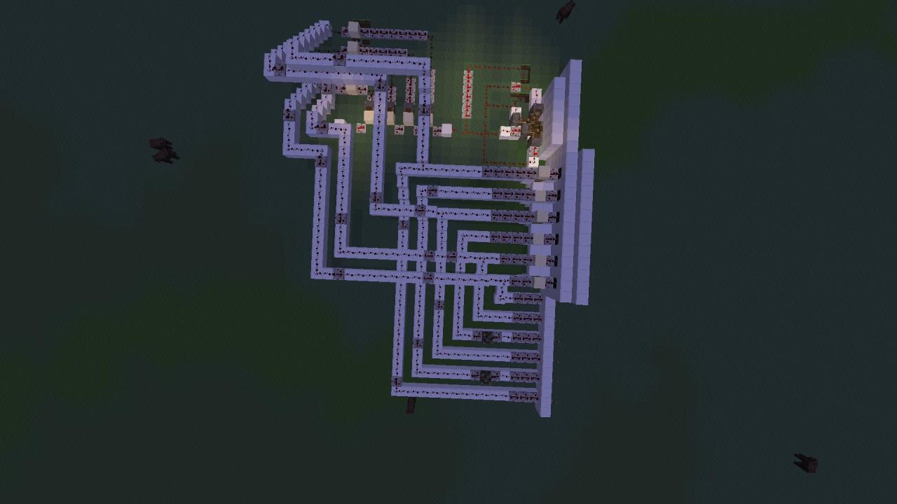 5 Combination Lock Minecraft Map
