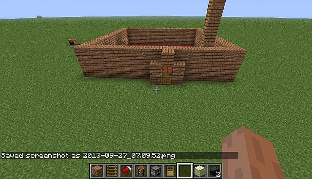 House with moon Minecraft Map