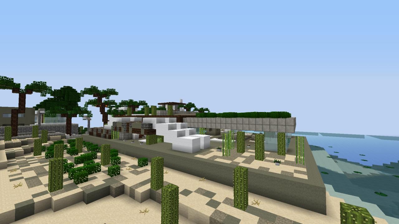 Modern | Pacific | Showcased by Keralis and Shiftmaster! Minecraft Map