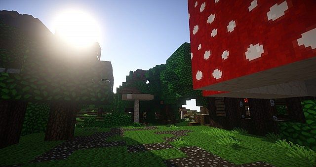 The Overgrowth Town Ruin Minecraft Map