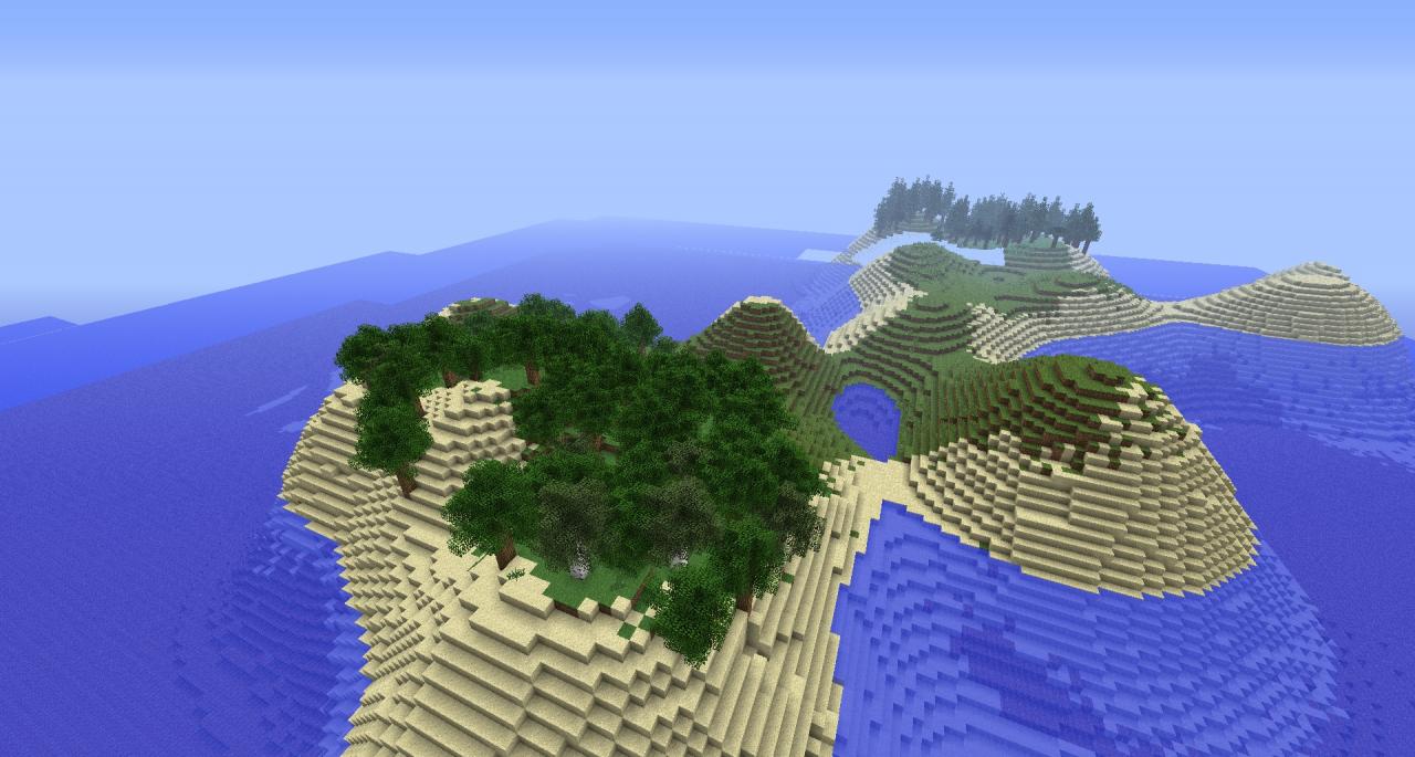 ☮~1st Custom Terrain~☮ Minecraft Map