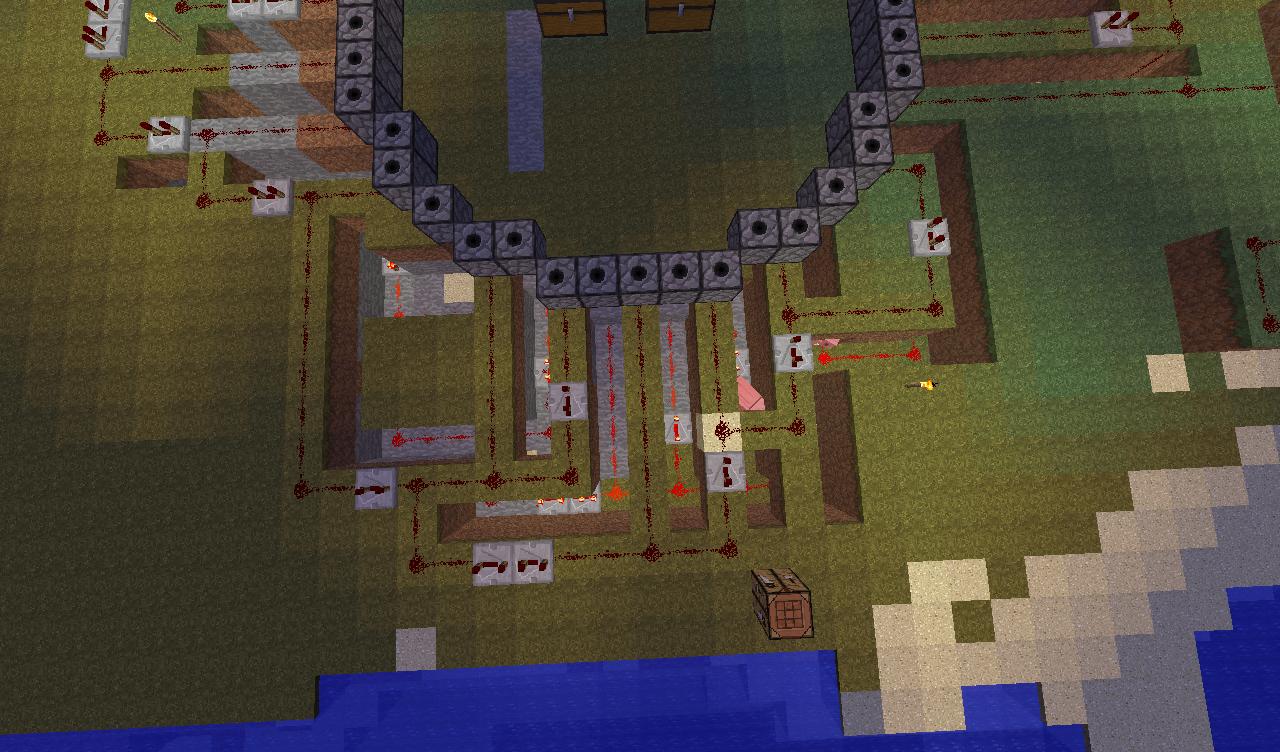 FireWork Ring Minecraft Map