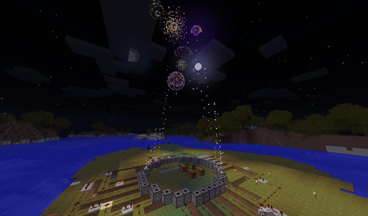 FireWork Ring Minecraft Map
