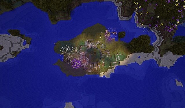 FireWork Ring Minecraft Map