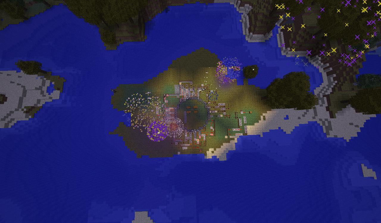 FireWork Ring Minecraft Map