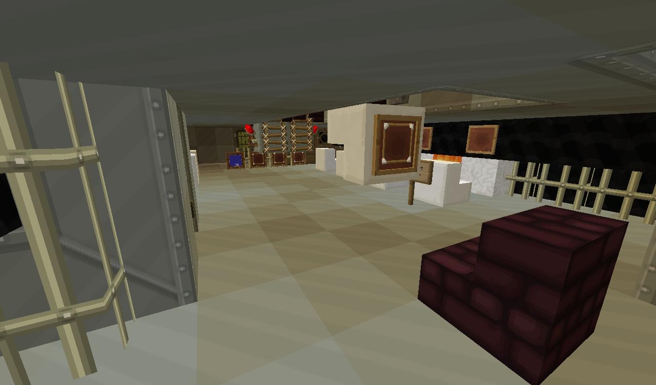 Seawolf Class Submarine Minecraft Map