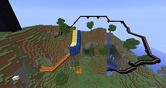RollerCoaster Minecraft Map