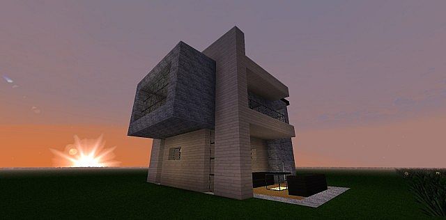 Modern country / suburb house "Eesti landhome" Eestimaja® Minecraft Map