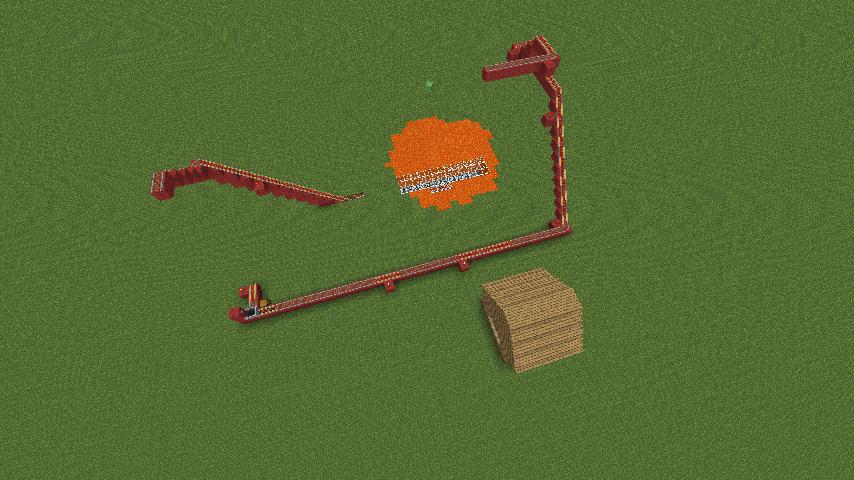 Simple rollercoaster! Minecraft Map