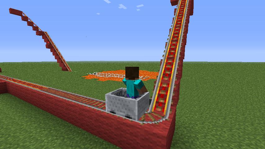Simple rollercoaster! Minecraft Map