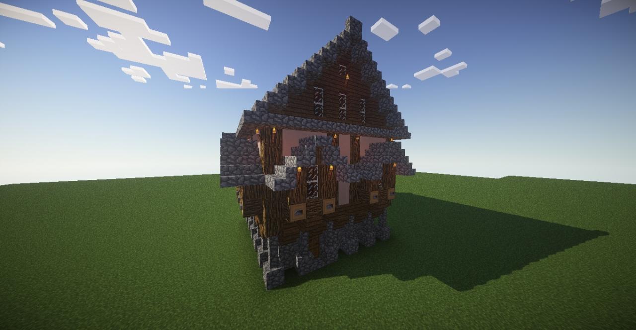 Medieval house [My try] Minecraft Map