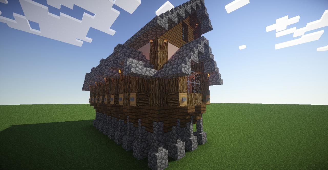 Medieval house [My try] Minecraft Map