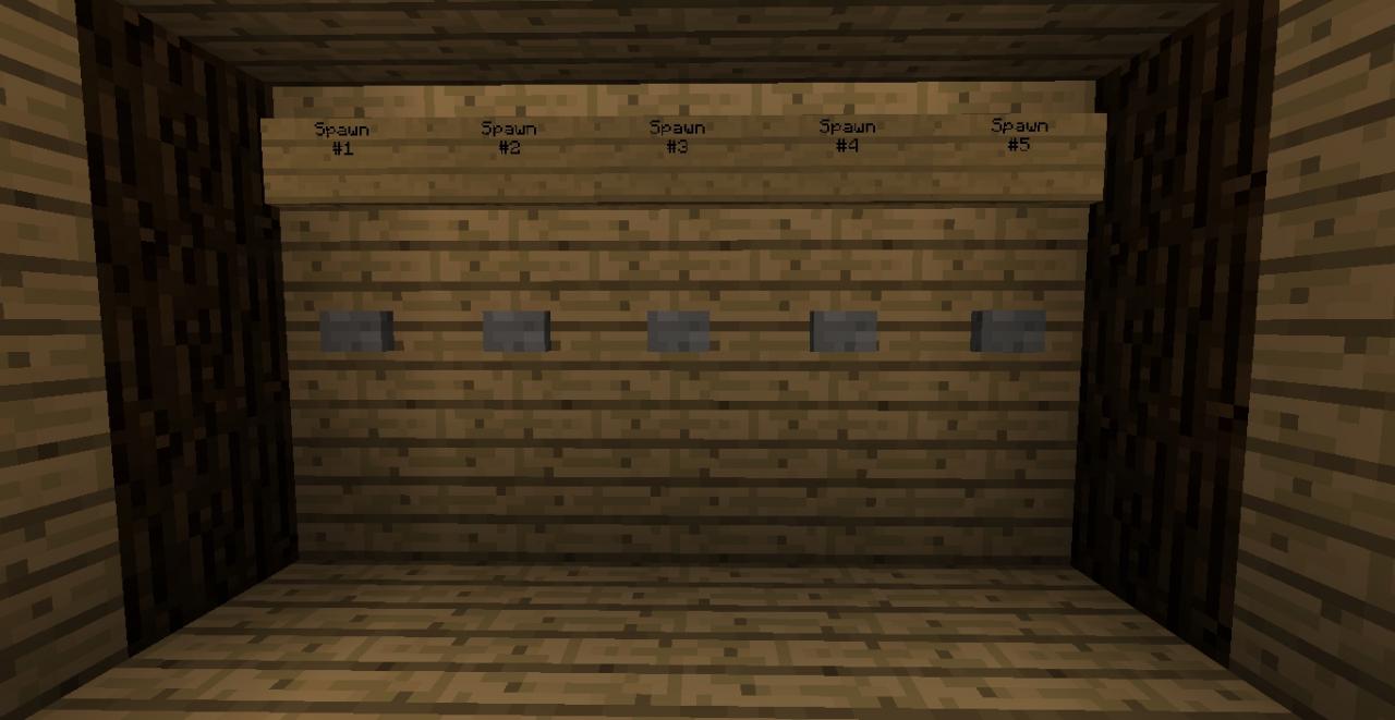 Server Spawns Menu Minecraft Map