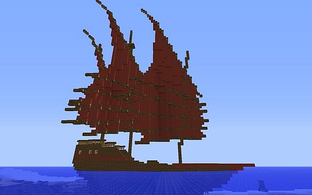 Sinbad Ship Minecraft Map
