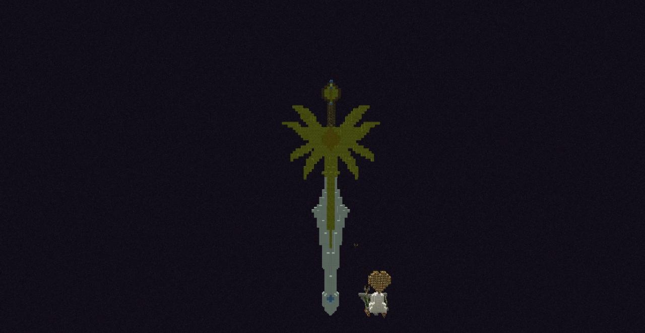 Minecraft: Giant Sword - Timelapse included Minecraft Map