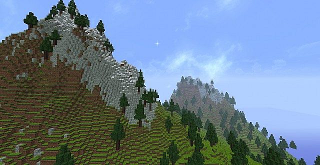 Mount Upshur -- A minecraft mountain Minecraft Map