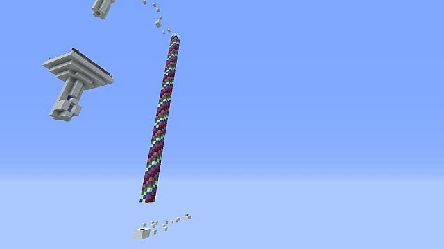 Cloud parkour Minecraft Map