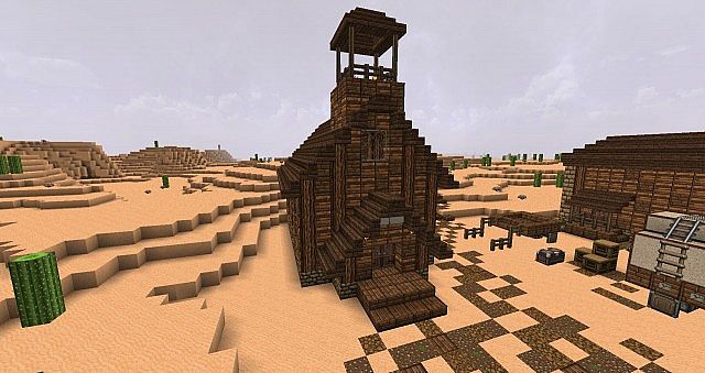 Minecraft Church - Wild West Project Minecraft Map