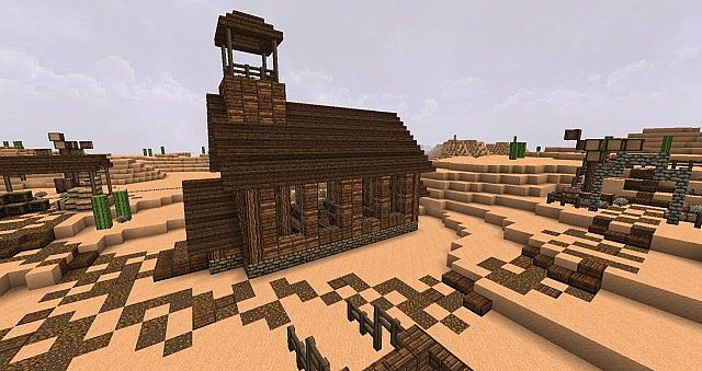 Minecraft Church - Wild West Project Minecraft Map