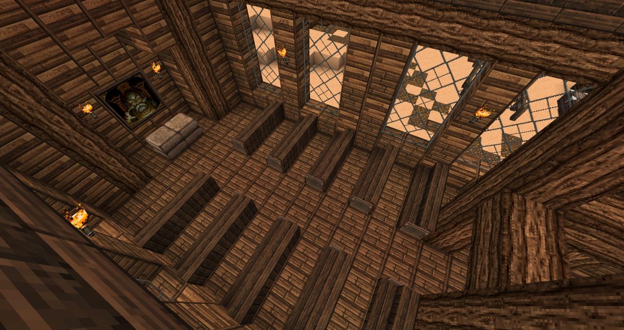 Minecraft Church - Wild West Project Minecraft Map