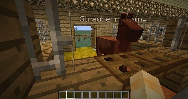 ♡я♡sє♡ Big, Modern Luxery Horse Barn Minecraft Map