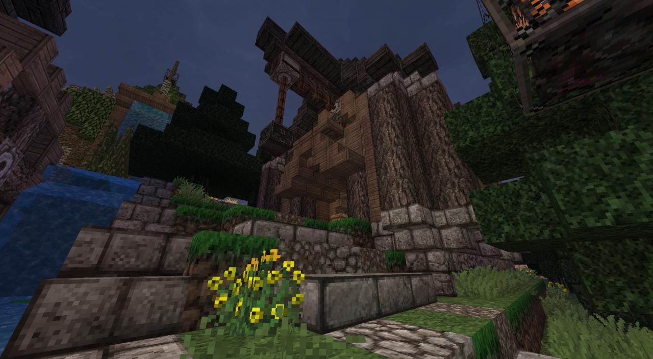 Decoritive rice farm build [Vindicta UK server build] {includes ...