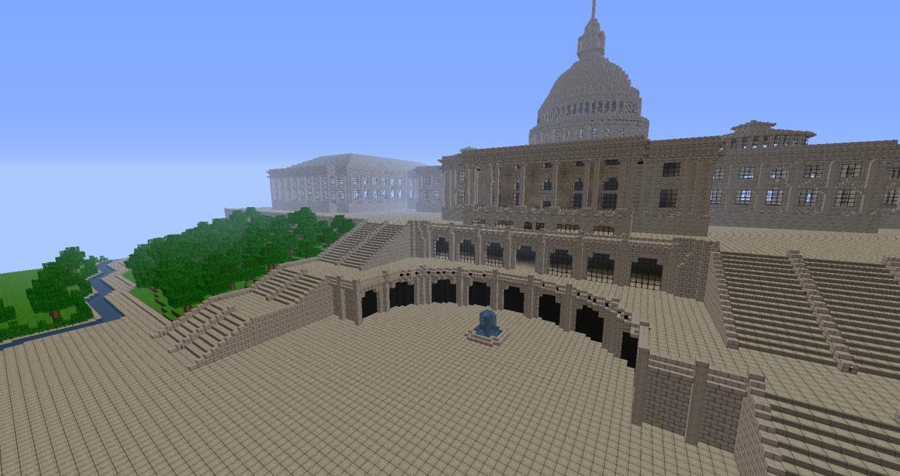 Capitol Building Minecraft Map