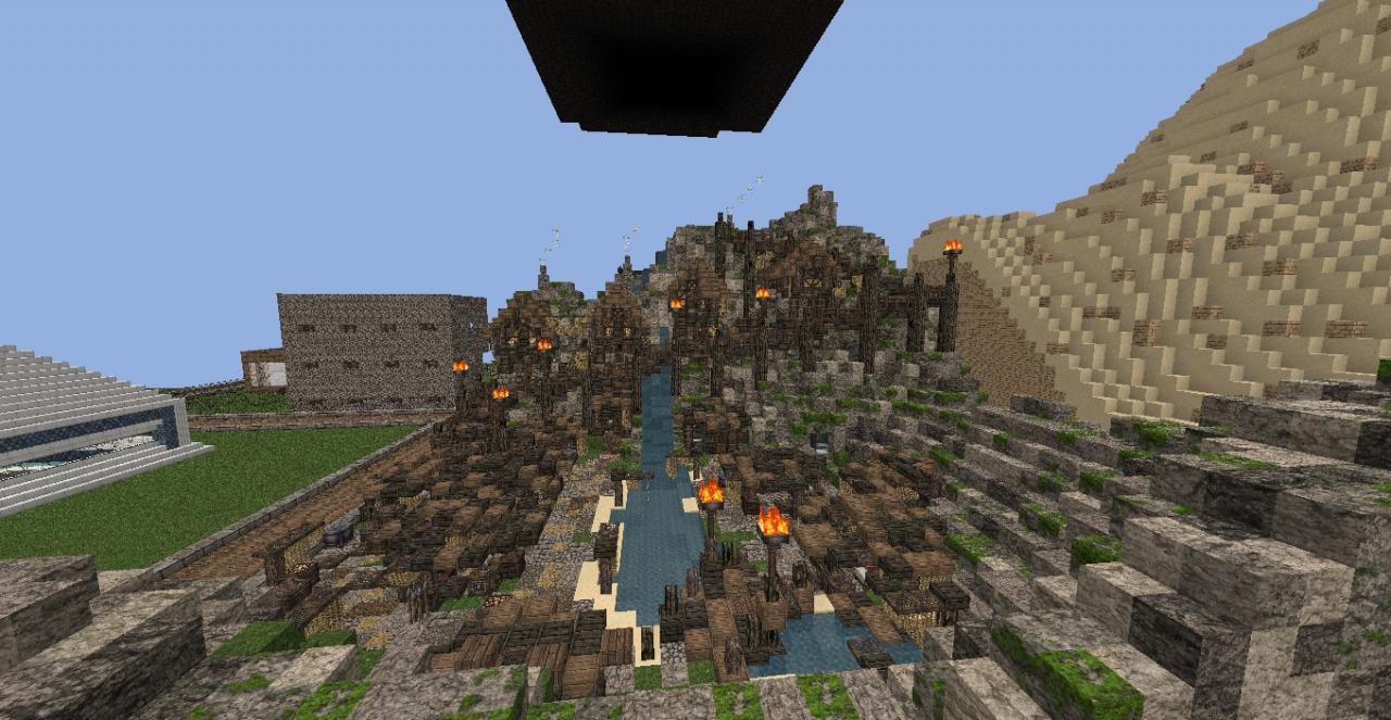 Fishing village Minecraft Map