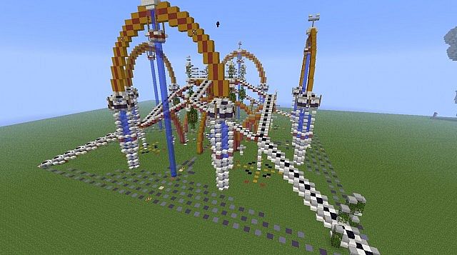 Coloured Spawn Minecraft Map