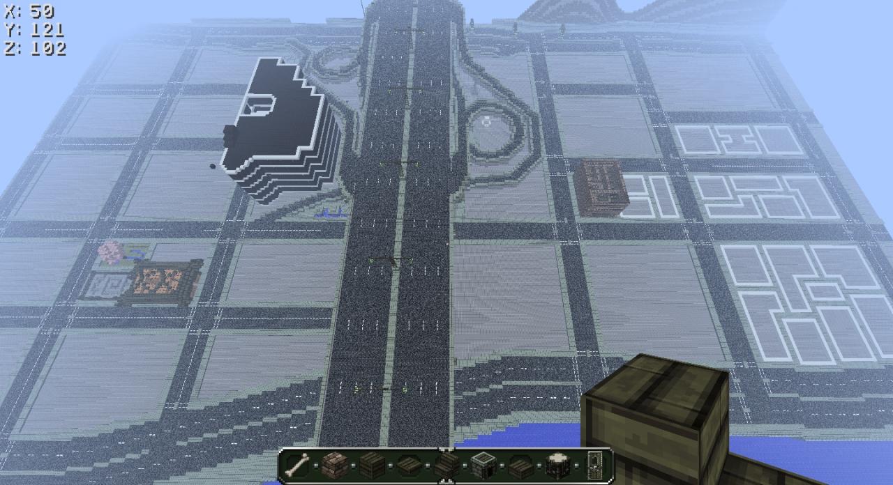 Large City Project Minecraft Map