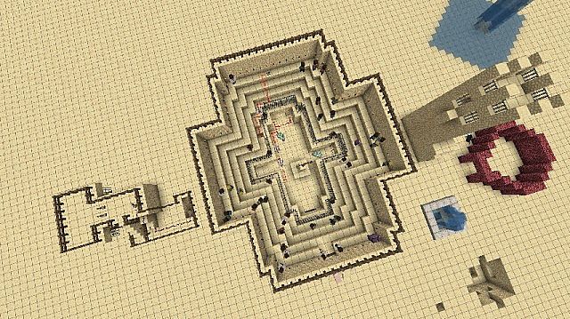 Small Gladiator Arena Minecraft Map