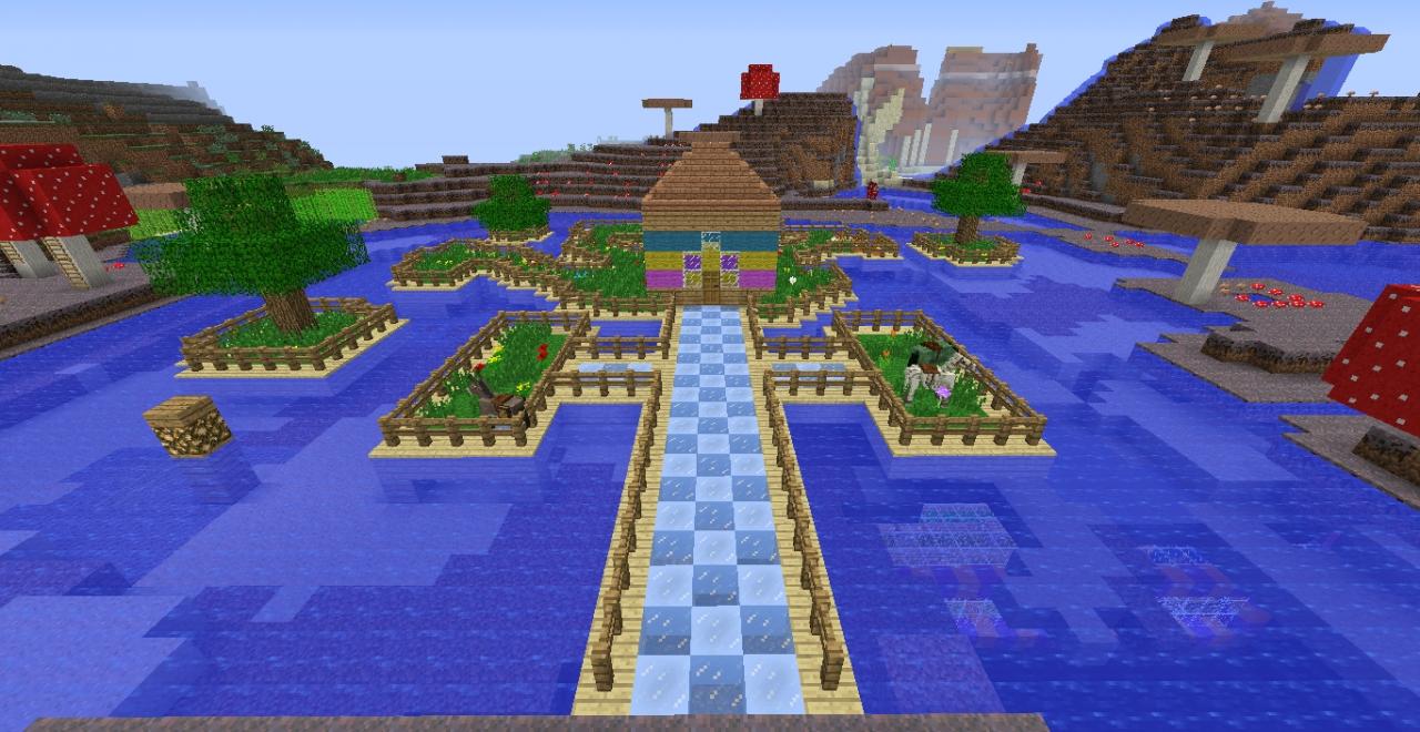 Underwater House V2 Minecraft Map